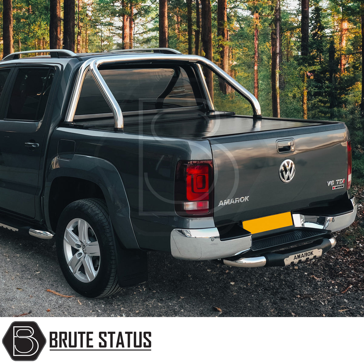 Ford Ranger 2012-2021 Roll Bar Chrome – Brute Status