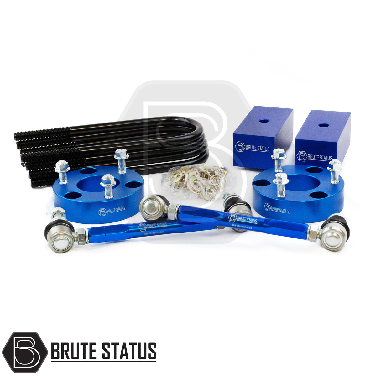 Ford Ranger 2012-2019 Adjustable Anti-Roll Bar Drop Links & 2" Lift Ki ...