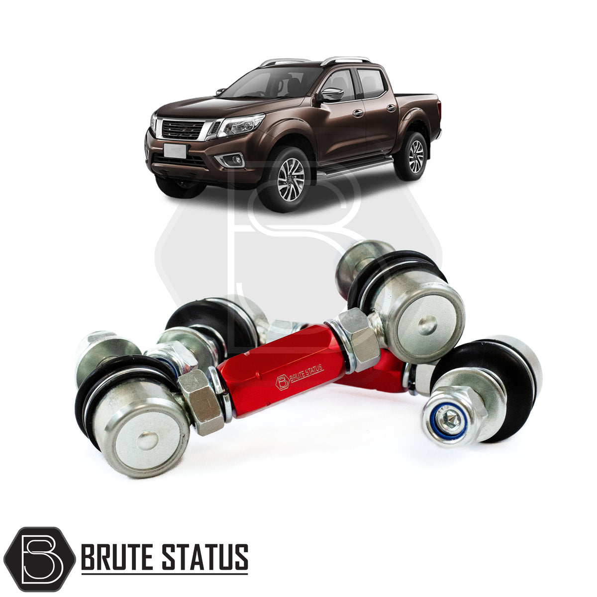Nissan Navara NP300 Heavy Duty Adjustable Anti-Roll Bar Drop Links (Sw ...