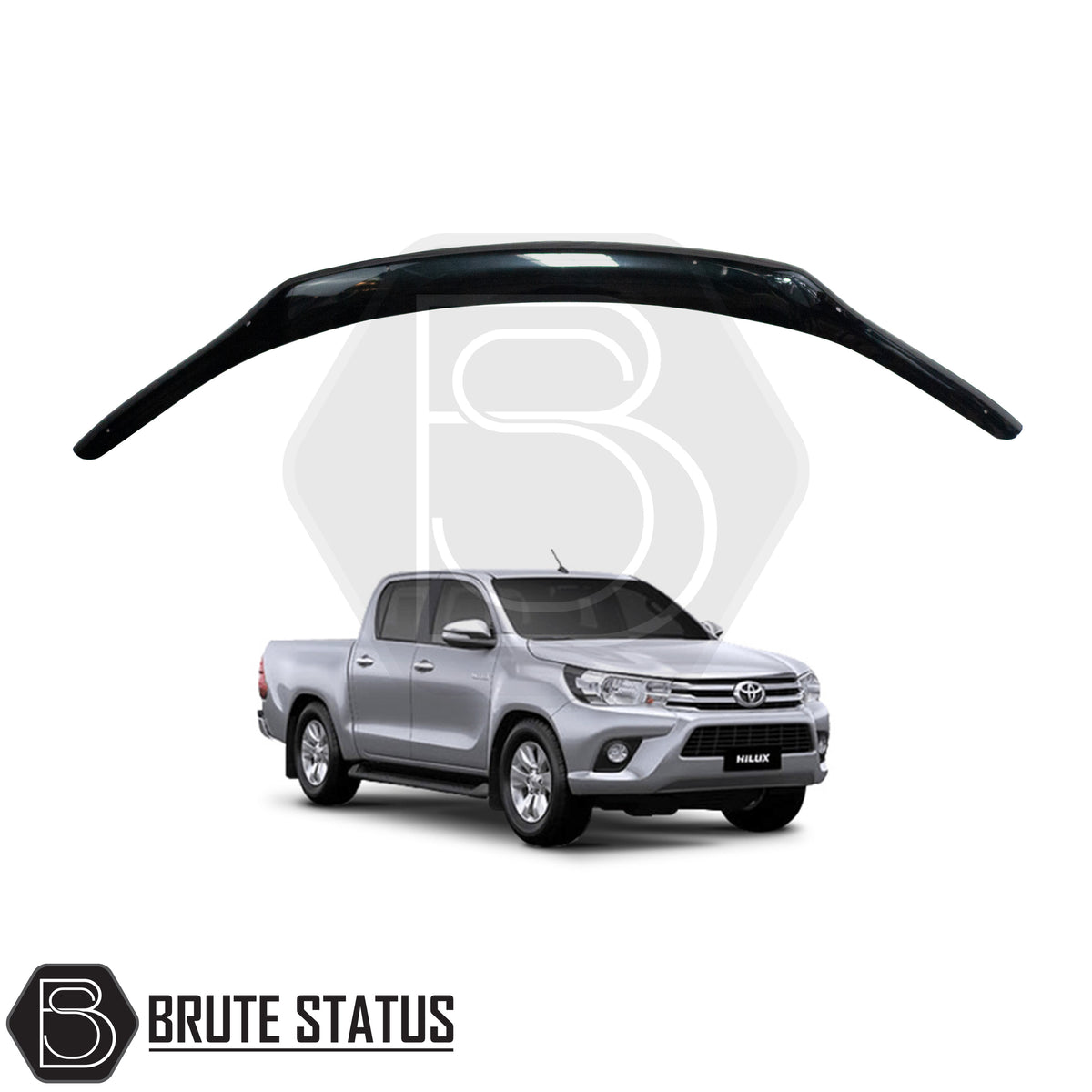 Toyota Hilux 2015+ Bonnet Guard Stone Deflector/Protector – Brute Status