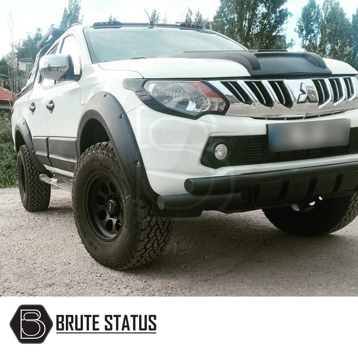 Mitsubishi L200 Series 5 2015-2019 Wide Arch Kit (Overland Extreme ...