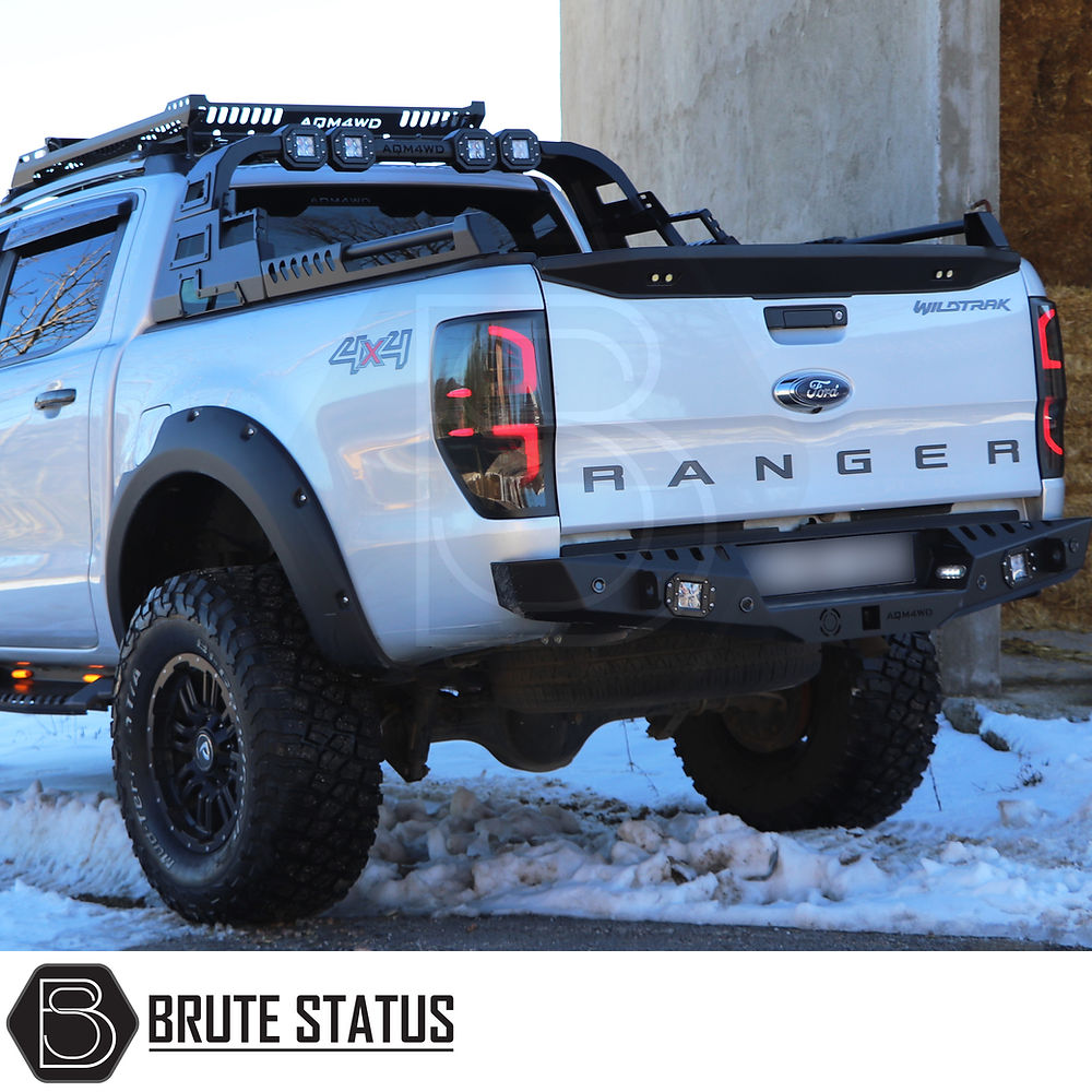Ford Ranger 2012-2022 Combat Roll Bar With LED Lights – Brute Status