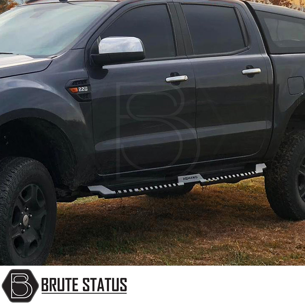 Ford Ranger 2023+ Heavy Duty S32 Steel Side Steps – Brute Status