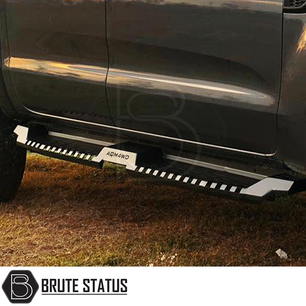 Nissan Navara D40 2006-2014 Heavy Duty S32 Steel Side Steps – Brute Status