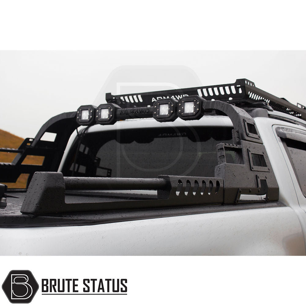 Mercedes X-Class 2017-2020 X10 Combat Roll Bar With LED Lights – Brute ...