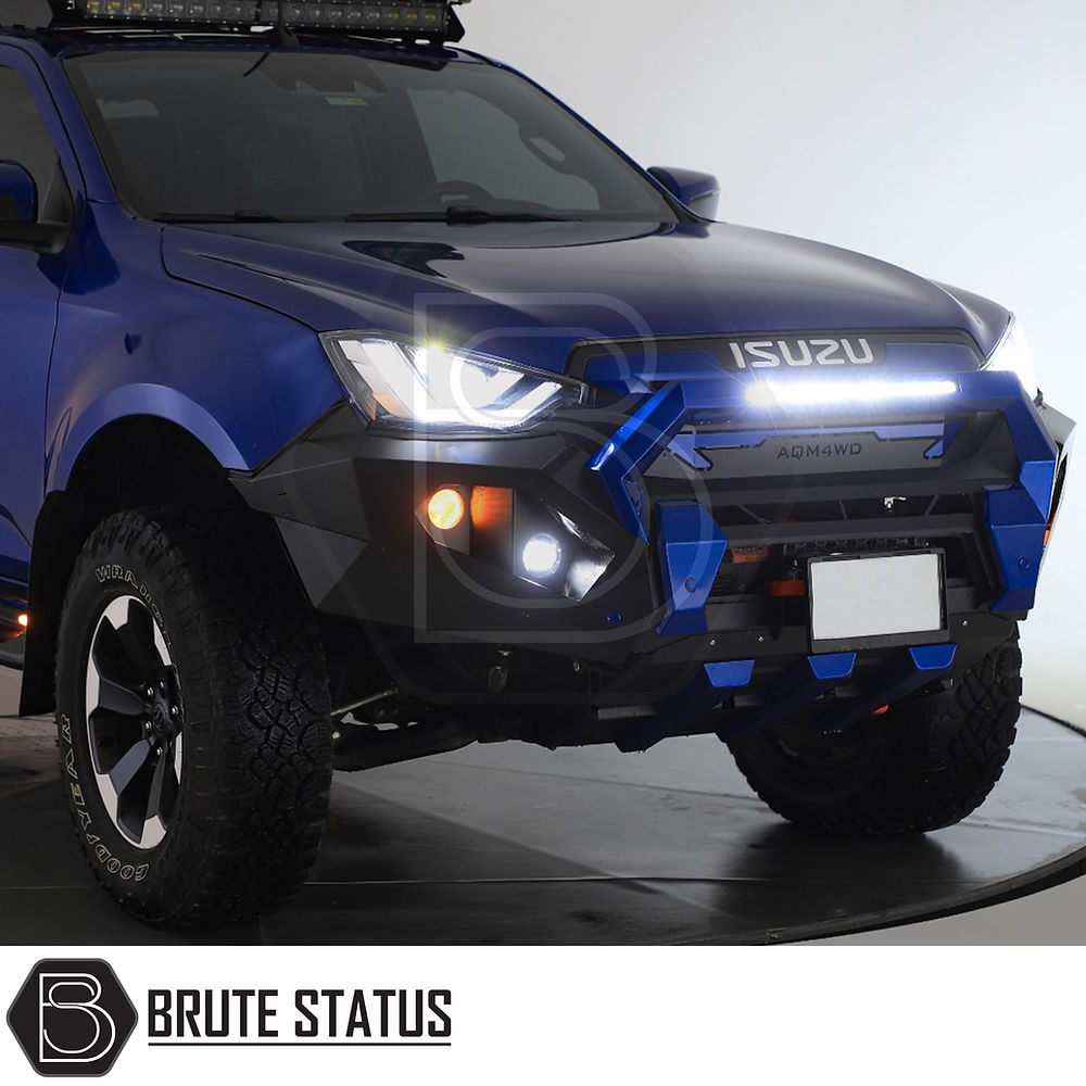 Isuzu D-Max 2021+T50 Heavy Duty Front Bumper – Brute Status
