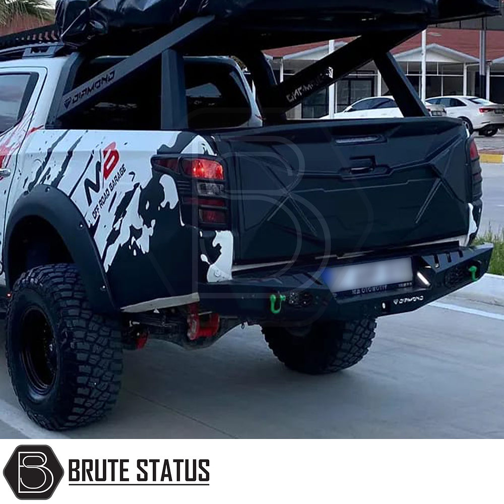 Mitsubishi L200 2015-2019 Series 5 Full Tailgate Cladding Cover/ Prote ...