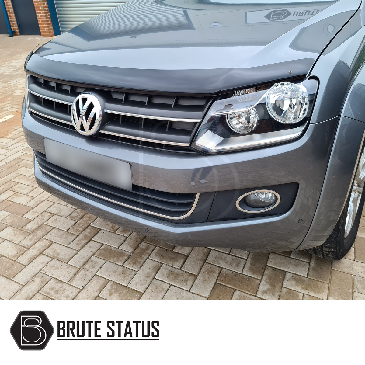 VW Amarok 2010-2016 Bonnet Guard Protector & Window Wind Deflectors ...